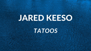 Jared Keeso Tattoos - The Little Facts